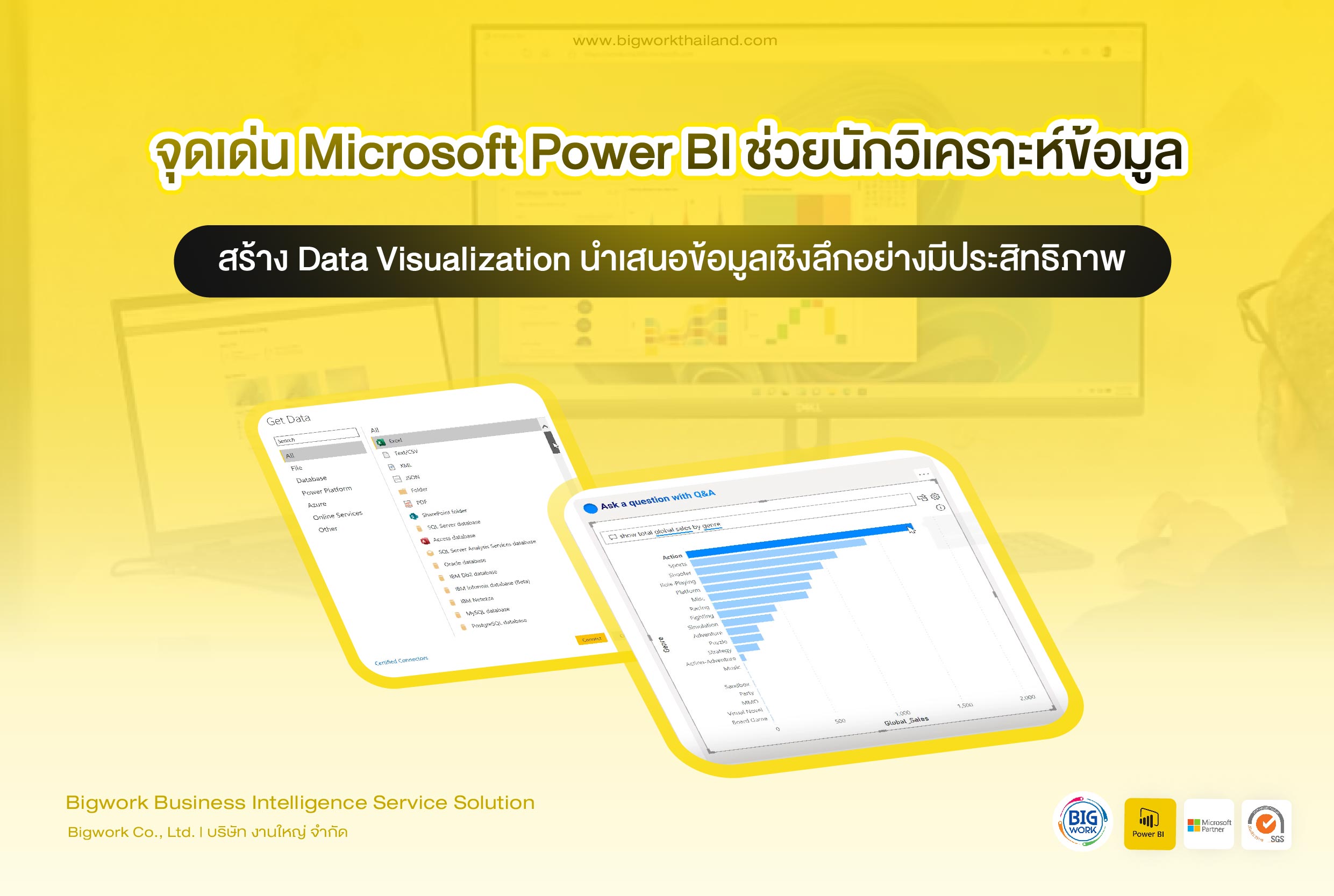Microsoft Power BI เครื่องมือวิเคราะห์ข้อมูล ของ Data Analyst สร้าง ...